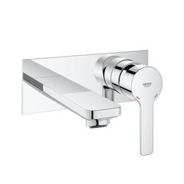 Grohe Lineare Waschtischarmatur, Wandmontage, 19409001,