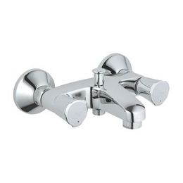 Grohe Costa Aufputz-Wannenarmatur, Zweigriffmischer, 25450001,