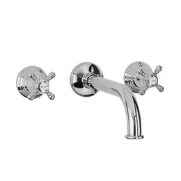 Herzbach Anais Classic Waschtischarmatur, Wandmontage, 32.959000.2.01,