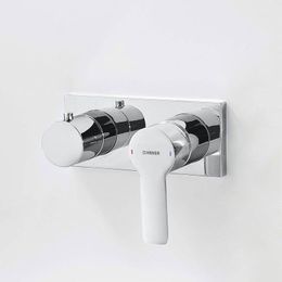 Hansa Ligna Unterputz-Wannenarmatur, Einhebelmischer, 44559583,