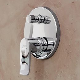 Hansgrohe Metris Unterputz-Wannenarmatur, Einhebelmischer, 31493000,