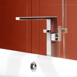 Villeroy & Boch Villeroy & Boch Mettlach Wannenarmatur, Bodenmontage, Einhebelmischer, TVT12600300061,