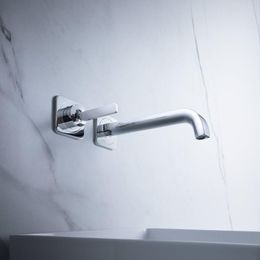 Axor Citterio E Waschtischarmatur, Wandmontage, 36106000,