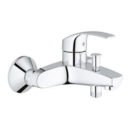 Grohe Eurosmart Aufputz-Wannenarmatur, Einhebelmischer, 33300002,