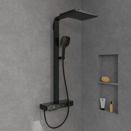 Villeroy & Boch Villeroy & Boch Infinity Showers Aufputz-Duschsystem mit Wanneneinlauf, Thermostat, TVS110005000K5,