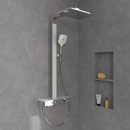 Villeroy & Boch Villeroy & Boch Infinity Showers Aufputz-Duschsystem mit Wanneneinlauf, Thermostat, TVS11000500061,