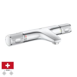 Grohe Precision Feel Aufputz-Wannenarmatur mit Thermostat, 34812000,