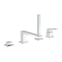 Grohe Eurocube Wannenrandarmatur, Einhebelmischer, 19897001,