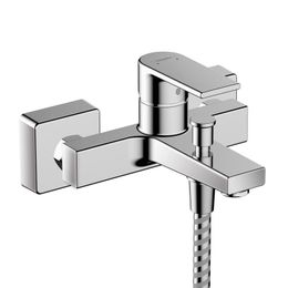 Hansgrohe Vernis Shape Aufputz-Wannenarmatur, Einhebelmischer, 71450000,