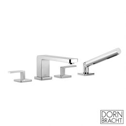 Dornbracht LULU Wannenrandarmatur, Zweigriffmischer, 27512710-00,