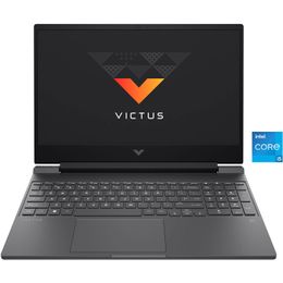 HP Gaming-Notebook "Victus 15-fa Intel", silber (mica silber), 16 GB RAM 512 GB SSD, Core i5, Windows 11 Home,Membran-Tastatur,Webcam, Notebooks
