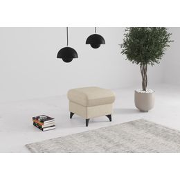 Sit & More Polsterhocker SIT & MORE, B:58cm H:48cm T:58cmsand, 100% Polyester, Hocker, "Glendale", mit Stauraum