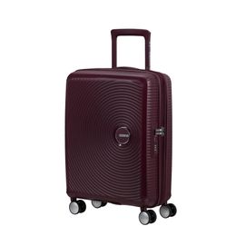 Hartschalen-Trolley American Tourister "SOUNDBOX, in verschiedenen Farben und Größen", Gr. B/H/T: 40cm x 55cm x 20cm 35,5 l, wild cherry, Polypropylen, unifarben, Koffer, Reisekoffer Trolley Aufgabegepäck TSA-Zahlenschloss Volumenerweiterung
