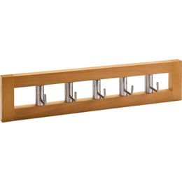 Garderobenleiste HEINE HOME, buche, B:50cm H:11cm T:2cm, Garderobenhalter