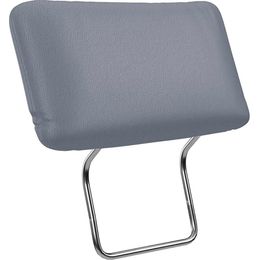 Sit & More Kopfst&uuml;tze SIT & MORE "Zora", graublau, B:50cm H:25cm T:12cm, Polsterauflagen, Kopfst&uuml;tze