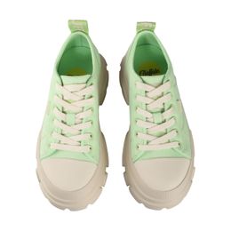 Trainingsschuh Buffalo "Buffalo CADE LACE UP LO", Damen, Gr. 36, lime, unifarben, Schuhe
