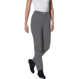 CR&Eacute;ATION L Damen Softshellhose mit Fleece-Innenseite anthrazit Gr&ouml;&szlig;e 24