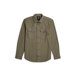 G-Star Raw G-star Button Up Shirt 'Marine' male Green size S