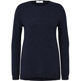 Peter Hahn - Rundhals-Pullover aus 100% Premium-Kaschmir, blau, Gr. 40 / M - Kaschmir