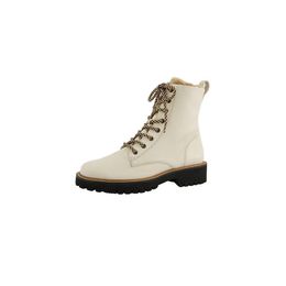 Peter Hahn Paul Green - Schnür-Stiefelette, weiss, Gr. 38 - Leder