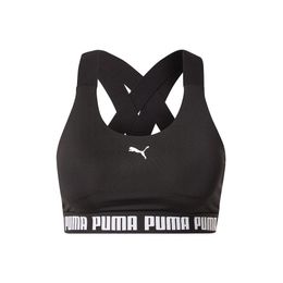 Puma Sport-BH 'Feel It' Damen Größe XL schwarz / weiß