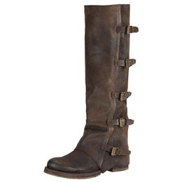 felmini Stiefel 'Cooper' Damen Gr&ouml;&szlig;e 40 dunkelbraun Winterschuhe