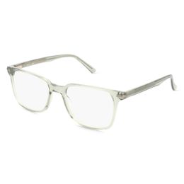 Fielmann BD 580 FLEX CL ALBERT Brille Herren | Fassung: Vollrand, Quadratisch, Grün Hell