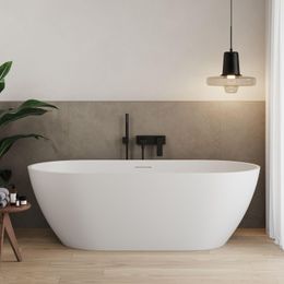 ALLUVION Zenya freistehende Badewanne 170 x 80 cm