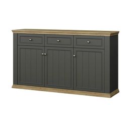 Möbel Kraft Sideboard weiß Maße (cm): B: 169,2 H: 95,3 T: 43.5 » Möbel Kraft