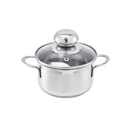 Levelone Fleischtopf 12cm Basic silber Edelstahl Ø: 12.0 » Möbel Kraft