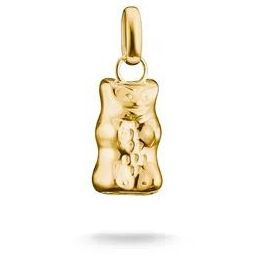Charm-Einh&auml;nger Thomas Sabo "Thomas Sabo x HARIBO: Charm - Connect", gold (gelbgoldfarben), Charms, Damen, Silber 925 (recycelt)