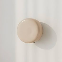 Aldex Wandleuchte BonBon, beige, Ø 16 cm, Glas