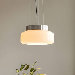 Aldex Hängeleuchte BonBon, creme, Ø 25 cm, Glas