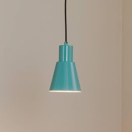 Opviq Hängeleuchte Konikkem, türkis, Metall, Ø 14 cm, E27