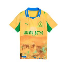 Puma Mamelodi Sundown KIDSUPER Trikot 2025/2026 Gelb F22, Größe 140, Herren, Fan Artikel - 11teamsports