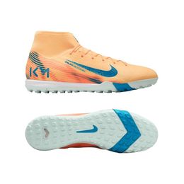 Nike Air Zoom Mercurial Superfly X Academy TF Kylian Mbappe Signature Orange F801, Größe 43, Herren, Fussballschuhe - 11teamsports