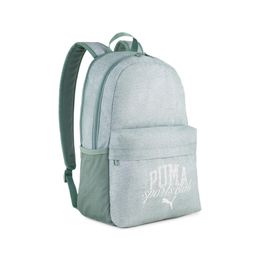 Rucksack Puma "PHASE CLASS BACKPACK", grün (grün moon), Rucksäcke, Damen, Netz, Polyester, gemustert, Rucksack