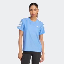 Damen Laufshirt "OTR B TEE"blufus, Gr. XS, adidas Performance, Obermaterial: 86% Polyester, 14% Elasthan, Shirts