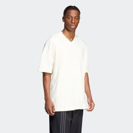 T-Shirt adidas originals "FRONT ST TEE", Herren, Gr. XL, weiß (cream weiß), Obermaterial: 100% Baumwolle, Shirts