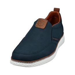 Bugatti Slipper in Dunkelblau - 43% | Gr&ouml;&szlig;e 43 | Herren-schuhe-halbschuhe