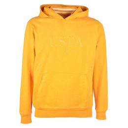 U.S. Polo Assn. Hoodie in Gelb - 47% | Größe L | Herren-sweatshirts-jacken