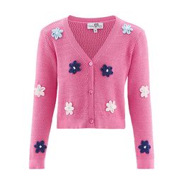 happy girls by Eisend Cardigan in Pink - 46% | Größe 164 | Kinder-pullover