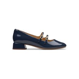 Clarks Leder-Pumps "Daiss 30 Shine" in Dunkelblau - 53% | Größe 38 | Pumps