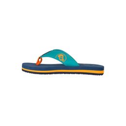 Trollkids Zehentrenner "Haukland" in Blau/ Orange - 39% | Größe 30 | Kindersandalen