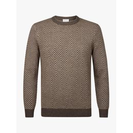 Profuomo Pullover in Braun - 56% | Größe L | Herren-plussize