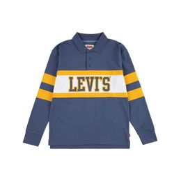 Levi's Kids Poloshirt in Blau/ Weiß/ Gelb - 40% | Größe 140 | Kinder-oberteile