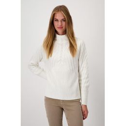 monari Pullover in Weiß - 58% | Größe 44 | Damen-pullover-cardigans