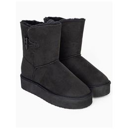 ISLAND BOOT Winterboots "Emmy" in Schwarz - 75% | Größe 39 | Damen-stiefel