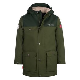 Trollkids Parka "Gudvangen" in Khaki - 44% | Größe 140 | Kinderjacken