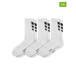 Erima 3er-Set: Socken "Wings" in Weiß - 15% | Größe 35-38 | Damen-outdoor-ausruestung
